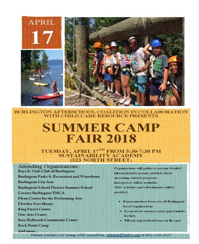 5th Annual Summer Camp Fair