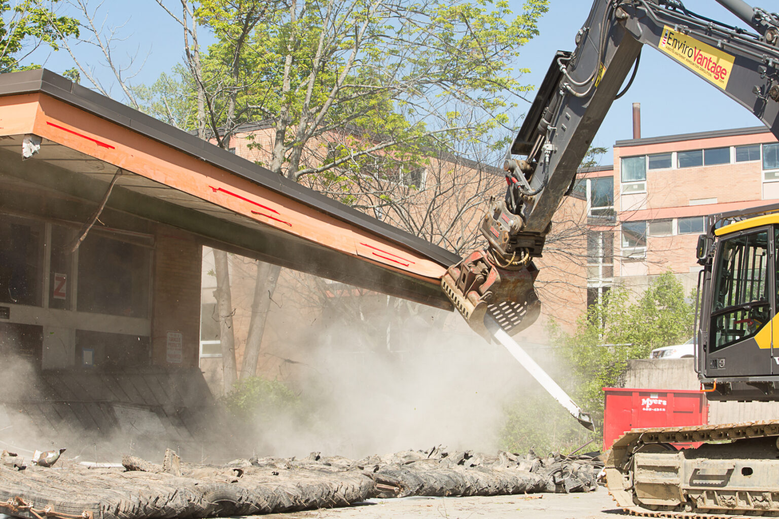 Demolition Begins on Old BHS Campus